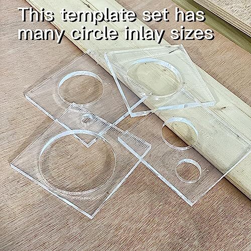 Router Jig Template Circle Inlay Templates 4'' Decorative Tools Router ...