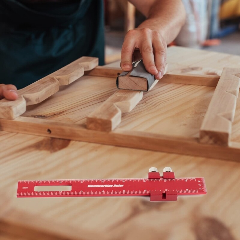 Precision Pocket Rule Working Scribing Measure Tools Engineers Woodwork ...