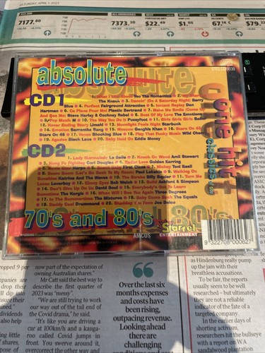 Absolute One Hit Classics of The 70's & 80's cd discs vgc the knack ...