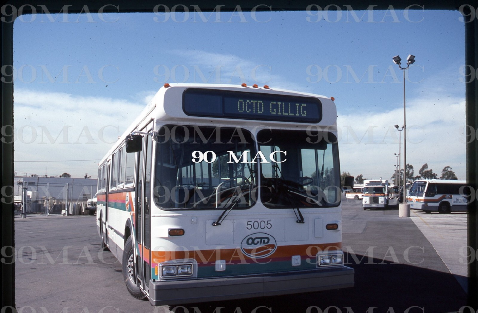 OC TRANSIT DISTRICT-OCTD NEW FLYER Bus #5005. Garden Grove. Original ...