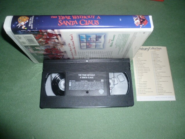 THE YEAR WITHOUT SANTA CLAUS WARNER BROS CLAM SHELL VIDEO NTSC | eBay UK