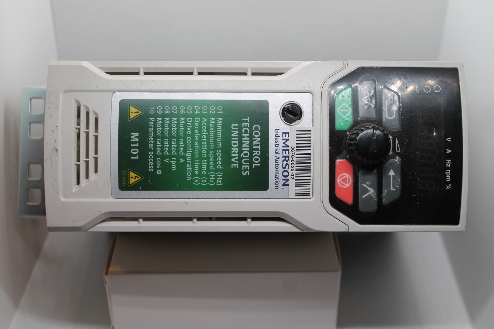 Emerson M101 VFD drive, 1.5HP, 120VAC in, 240VAC 3PH out | eBay