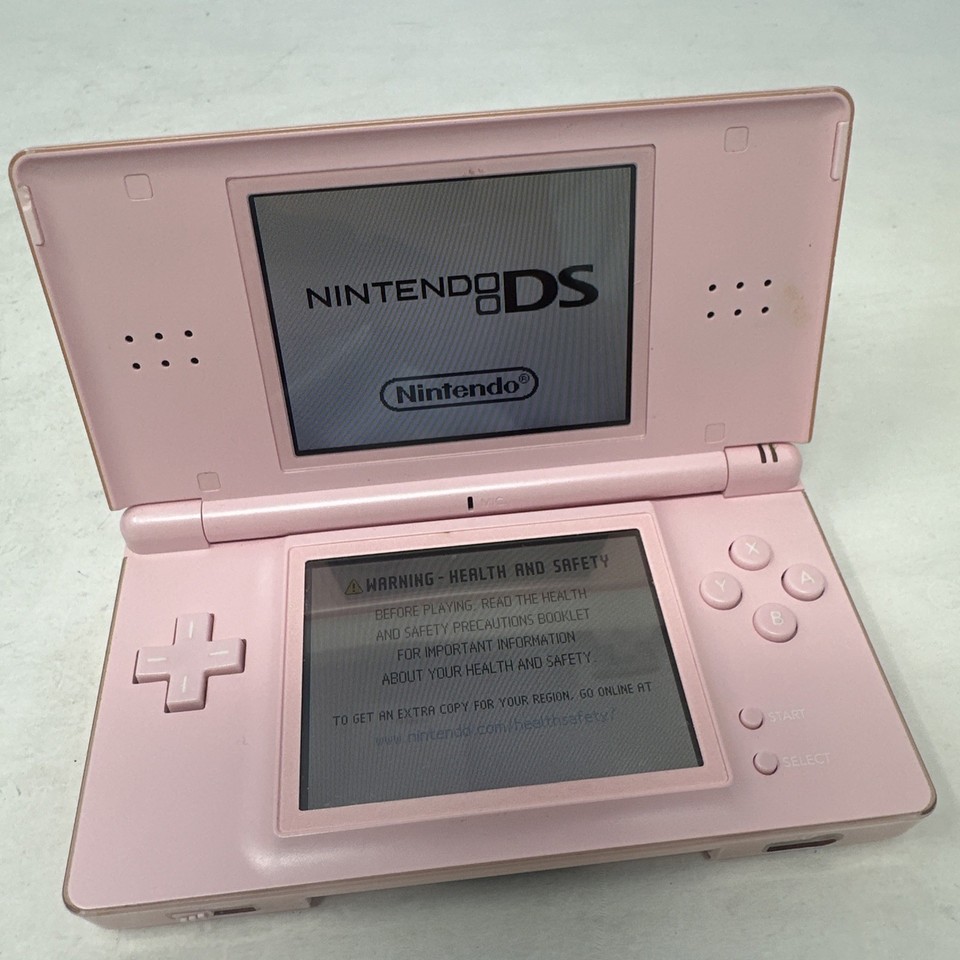 Nintendo DS System Light Pink Tested WORKS Console Only SEE PICS | eBay