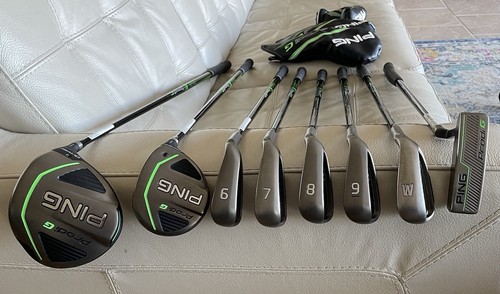 Ping Prodi G Black Dot Junior Golf Set W Hoofer Bag 8 Clubs, Covers ...