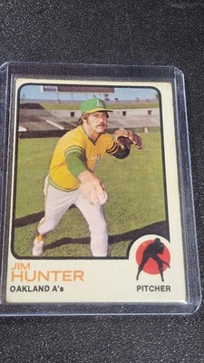 1973 Topps - Catfish Hunter #235 | eBay