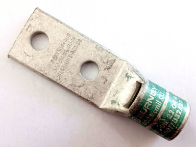 Burndy YA36-2LN 600kcmil (N600) Compression Crimp Lugs. NEW. Free ...