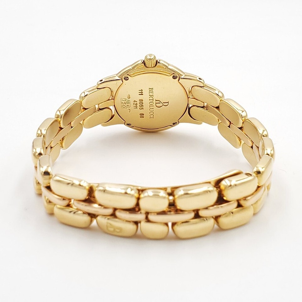 Bertolucci Pulchra 18K 750 Gold Swiss Quartz Women's Watch | eBay