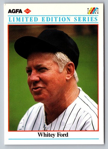 Whitey Ford-1990 AGFA Limited Edition Series #16 Yankees | eBay