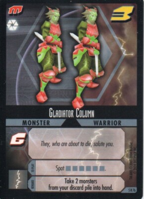 DotHack TCG - Breakout - Gladiator Column #76 Rare | eBay