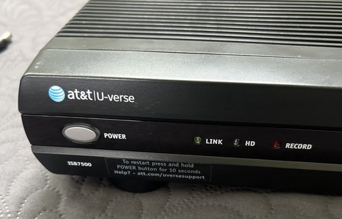 Cisco AT&T U-Verse ISB7500 HDTV Cable Box Receiver W/ OEM Adapter ...
