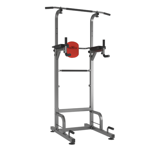 Power Tower Dip Station Adjustable Heavy Duty Pull Up Bar for Home Gym ...