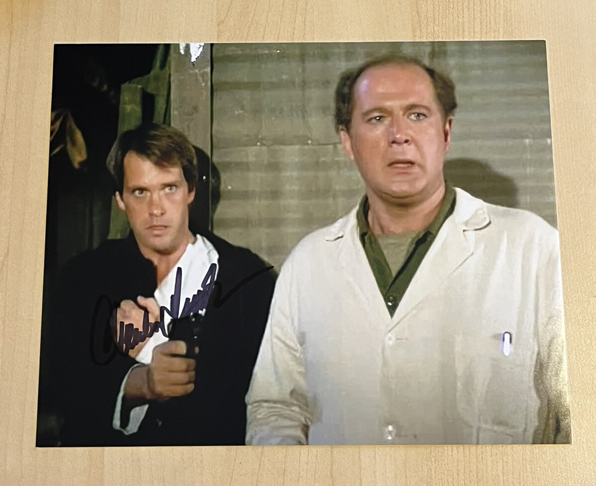 CHARLES FRANK HAND SIGNED 8x10 PHOTO ACTOR AUTOGRAPHED MASH TV STAR ...