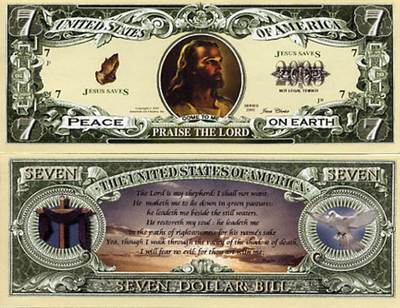 OUR PRAISE THE LORD JESUS DOLLAR BILL (25 ea) | eBay