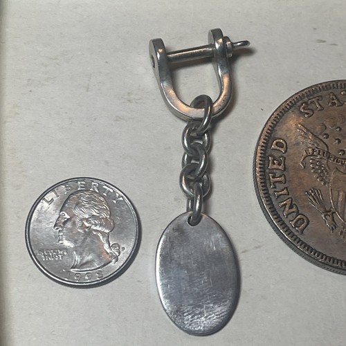 Vintage Tiffany & Co. Sterling Silver Small Shackle Valet Key Ring ...
