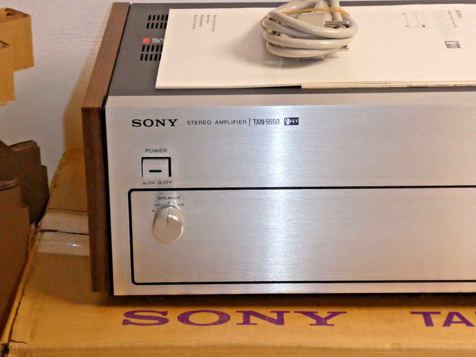 Sony TAN-5550 Verstärker inkl. Manuals, OVP&NEU, 2 Jahre Garantie ...