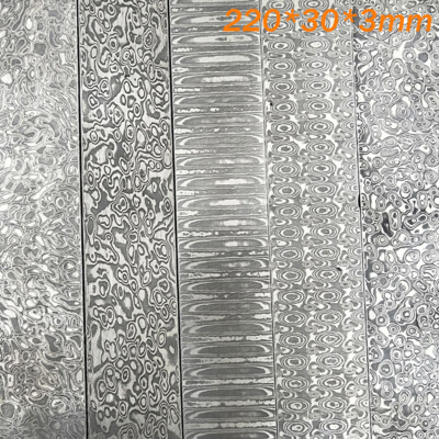 VG10 Damascus Steel Billet Bars Material Sheet Plate for DIY Knife ...