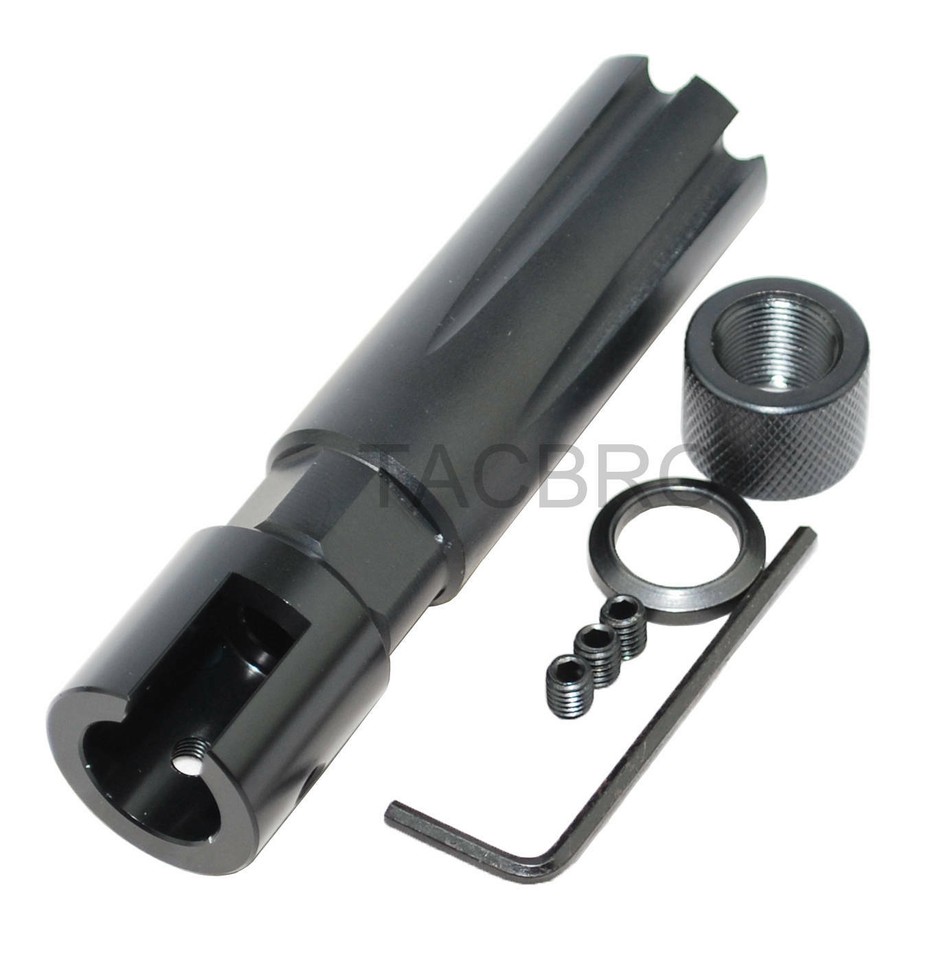 Aluminum Ruger 1022 Linear Compensator for Non-Threaded Ruger 10/22 LR ...