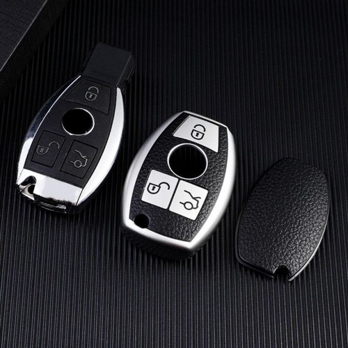 TPU For Mercedes Benz Smart Car Key Cover Case Shell Leather ...