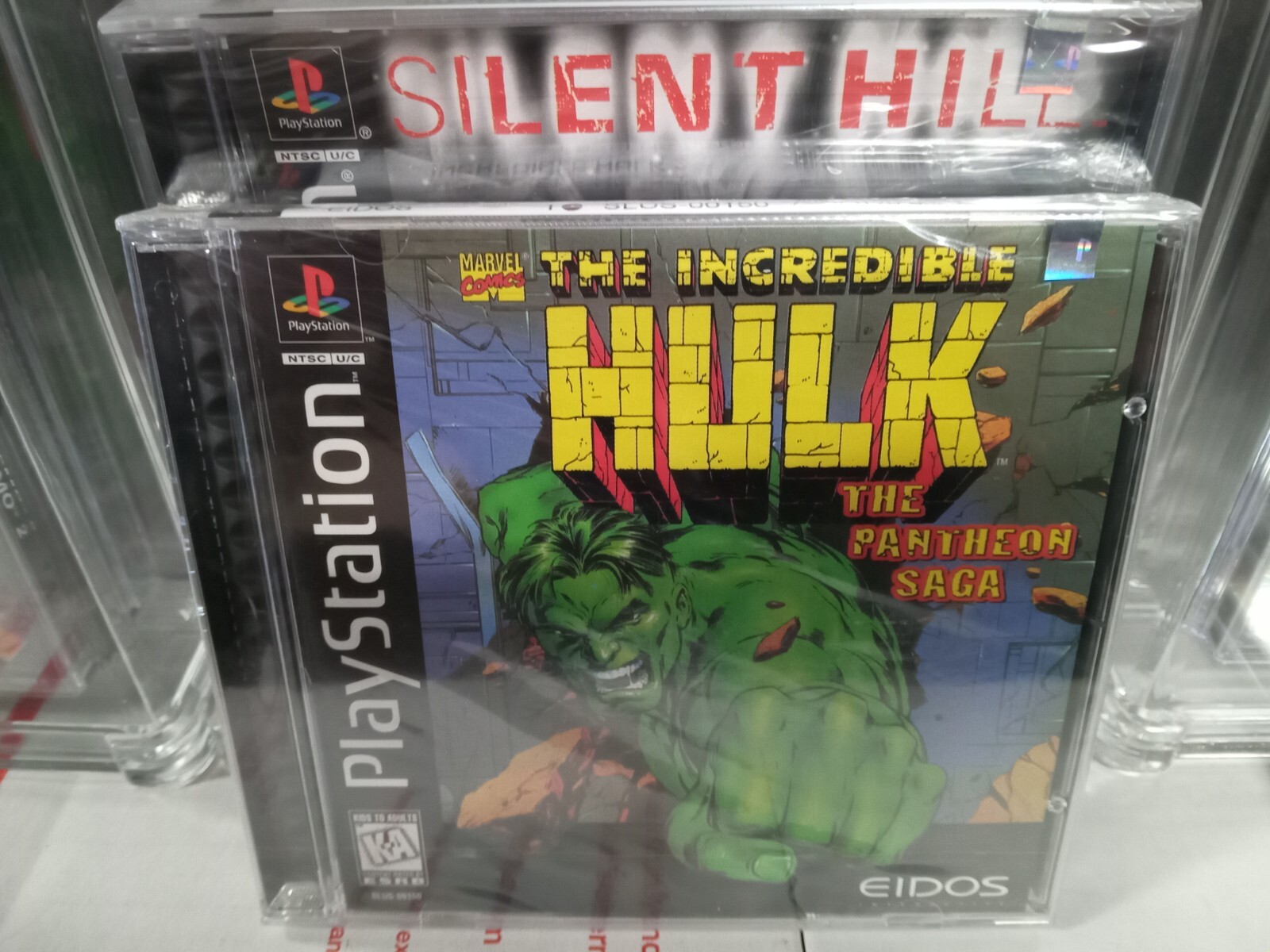 Incredible Hulk: The Pantheon Saga (Sony PlayStation 1, 1997) for sale ...