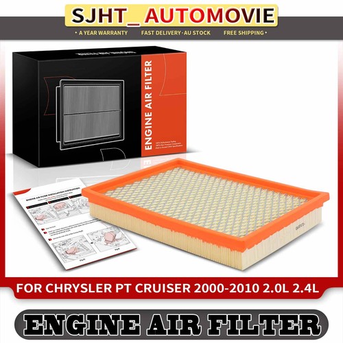 1x Engine Air Filter for Chrysler PT Cruiser PT 2.0 2.4L 2000-2010 257 ...