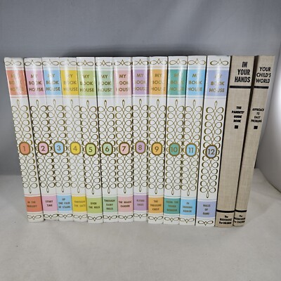 My Book House Complete 14 Book Set Parents Guide Vintage Olive Beaupre ...