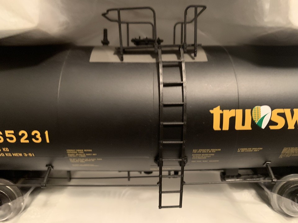 ATLAS O 3-RAIL TRUSWEET 17,600 GALLON TRINITY TANK CAR! O SCALE GATX ...