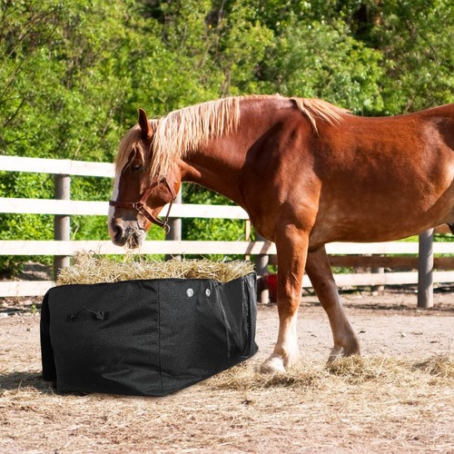 2 Pack Horse and Livestock Hay Bale Bag Extra Large Hay Bale Storage ...