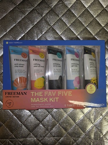 Freeman Fav Five Mask Kit Limited Edition 5 Tubes Piece Set NEW Boxed ...