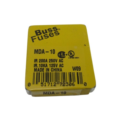 BUSSMANN MDA-10 250VAC 200A (PKG OF 5) NSNP | eBay