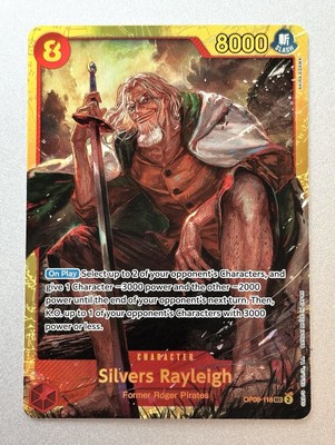 One Piece TCG Silvers Rayleigh OP08-118 NM - Two Legends - English | eBay