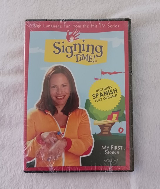 Signing Time Vol. 1 - My First Signs (DVD, 2002) for sale online | eBay