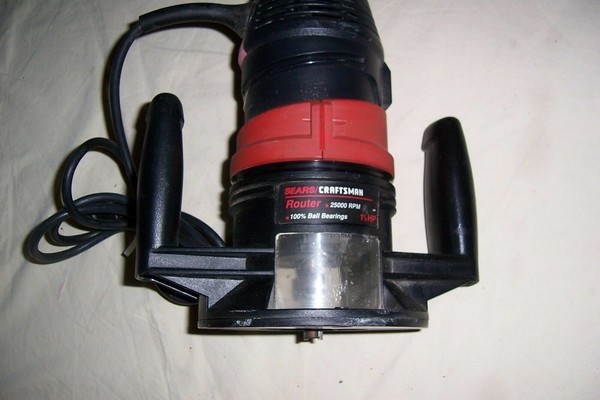 Craftsman 315.174700 1-1/8 HP 25000 RPM Router EZ Router with Manual ...