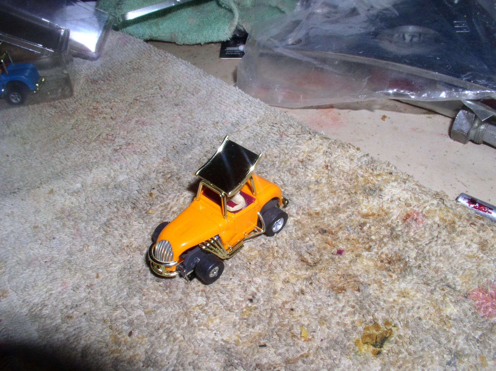 Aurora Motoring T-jet orange Super Modified rare ! cool! | eBay