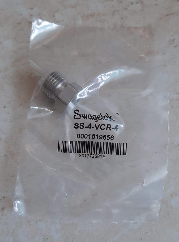 NEW 1/4" Face Seal Fitting Male Nut SS-4-VCR-4 SWAGELOK USA SELLER | eBay