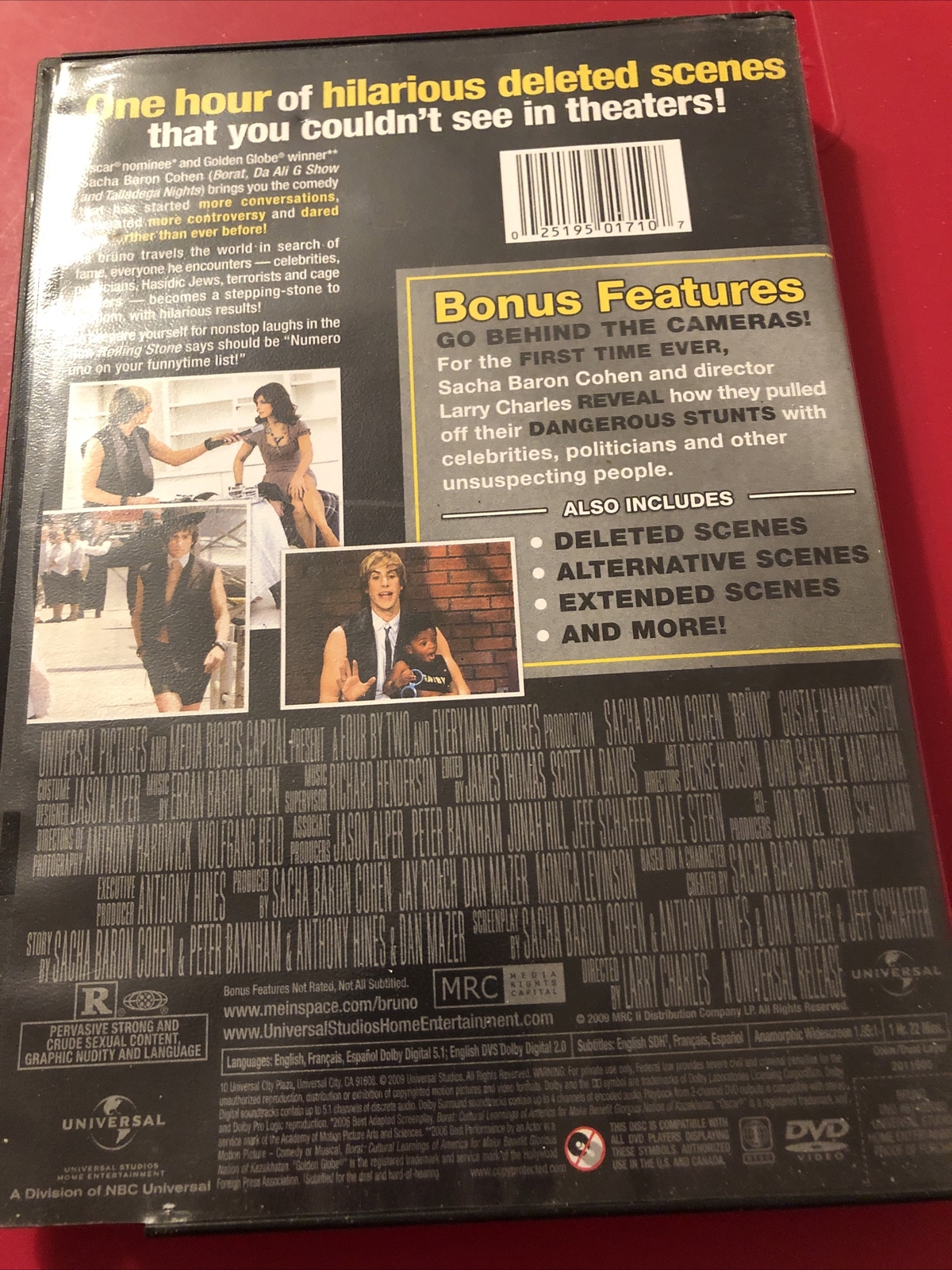 BRUNO DVD 25195017107| eBay