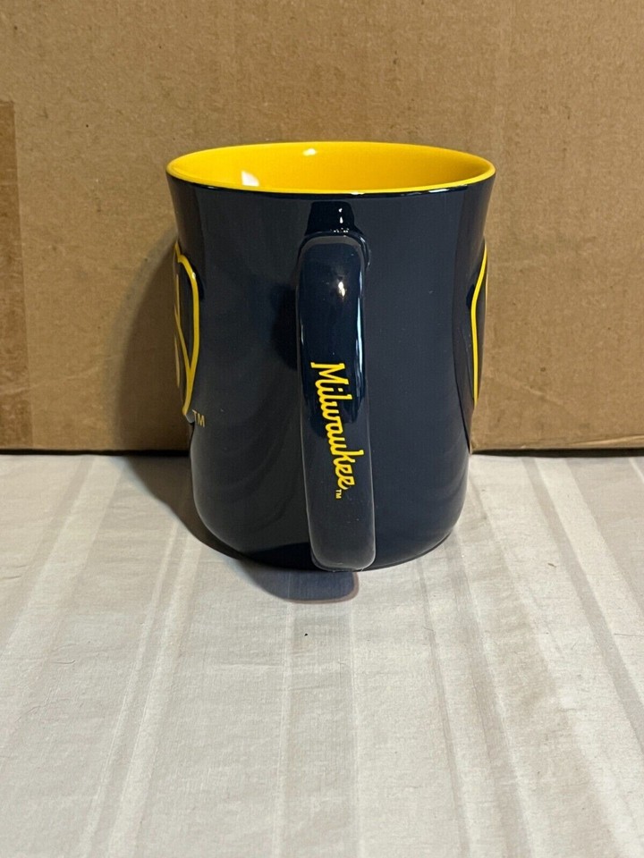 Milwaukee Brewers MLB 14oz Coffee Mug Cup Logo Brands New | eBay