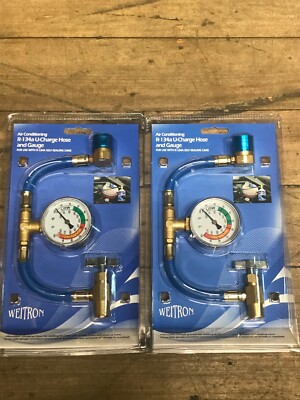 Weitron R-134a U-Charge Hose and Gauge (Lot of 2) | eBay