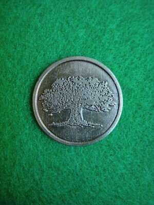 Landmark Golf Club Courses Ball Marker Metal Flat Putting Coin Tree ...