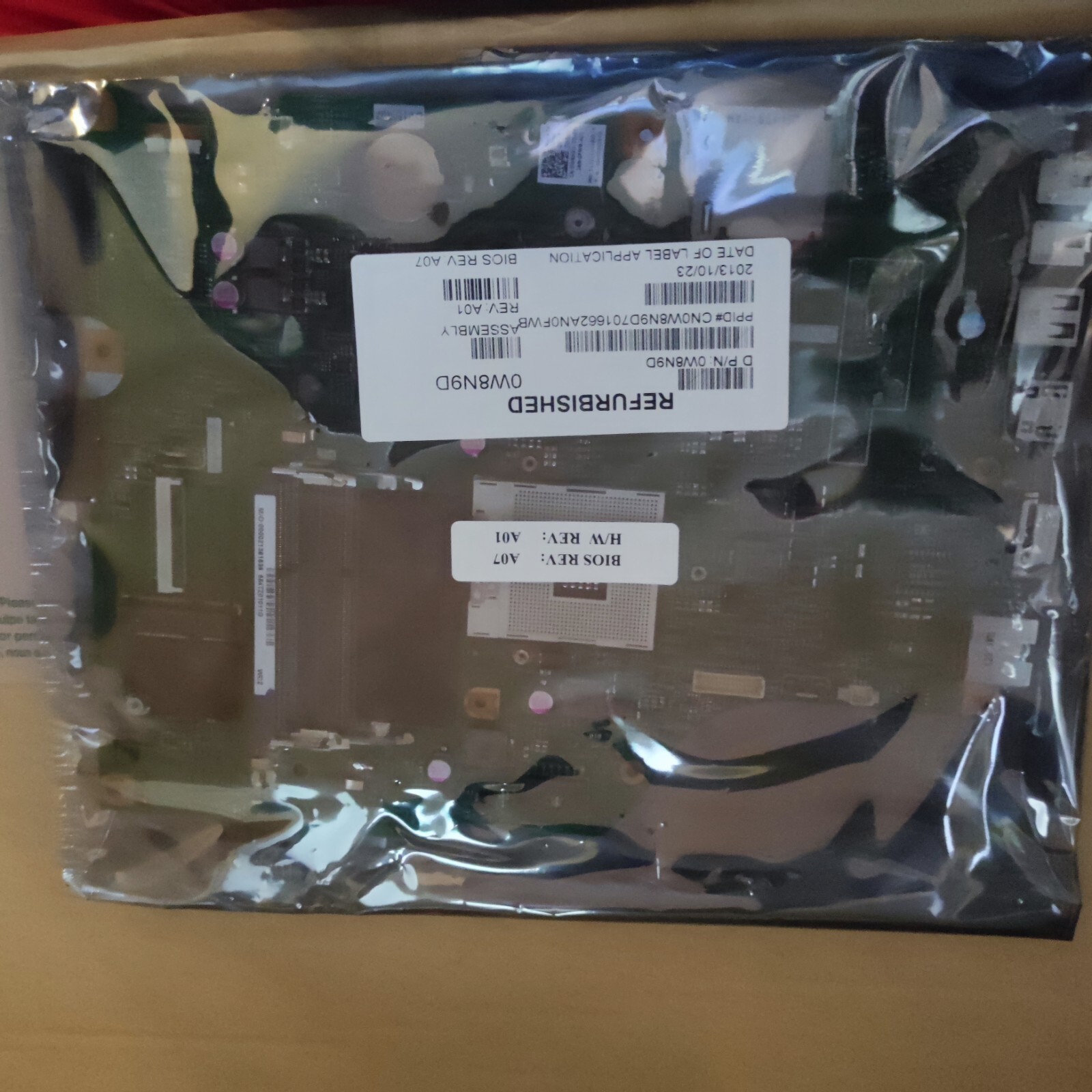 DELL Inspiron Laptop DV15 3520 CN-0W8N9D 0W8N9D Intel motherboard | eBay