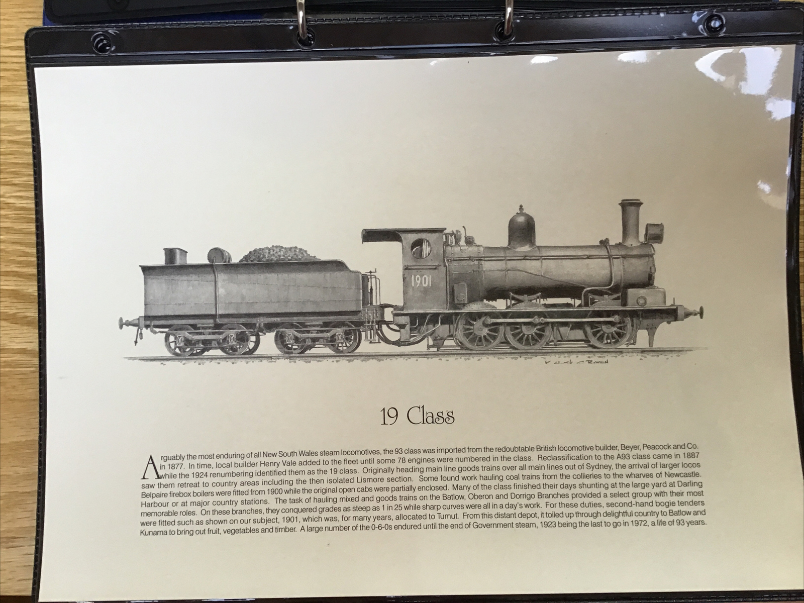 Kenneth G Bowen 19 Class Engine Print | eBay