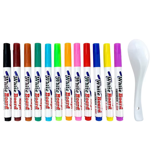 Water Floating Pen Magical Ink Pens with Spoon Floating Color Water ...