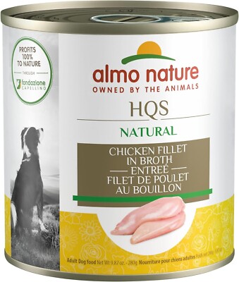 almo nature HQS Natural Chicken Fillet Entree in broth-Shredded 12 x ...