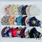 [3 PACK] Face Masks FASHION Polyester/Cotton Triple-Layer Washable - US ...