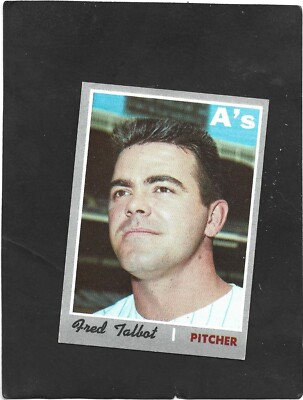 1970 Topps MLB # 287 Fred Talbot | eBay