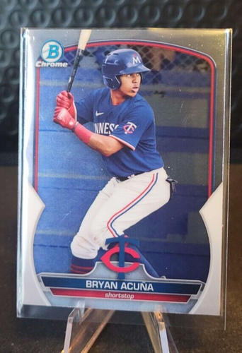 2023 Bowman Chrome Bryan Acuna BCP-37 - Minnesota Twins | eBay
