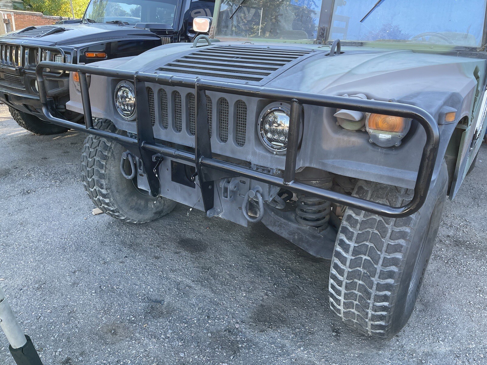 humvee brush guard Oem Am General | eBay
