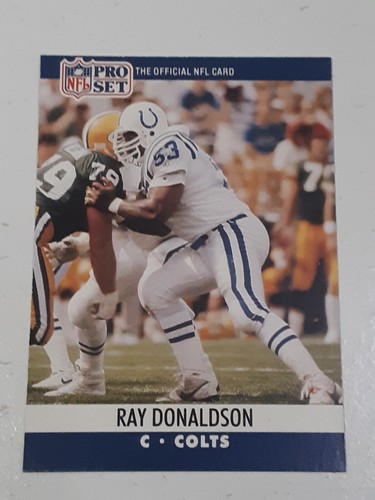 Ray Donaldson Indianapolis Colts 1990 Pro Set Card #523 | eBay