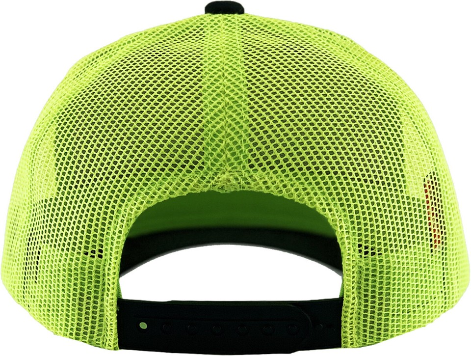 Classic 6 Panel Mesh Cotton Twill Trucker Cap Adjustable Snapaback Hat ...
