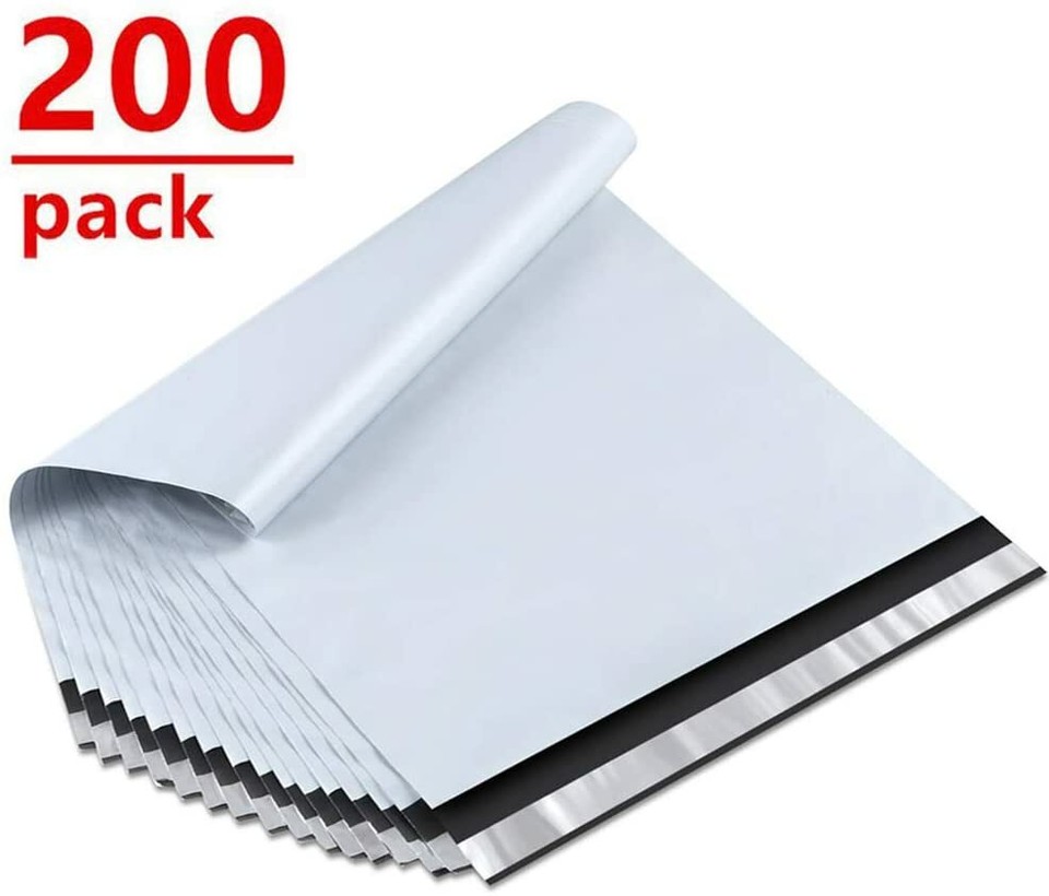 Poly Mailers Shipping Envelopes Self Sealing Plastic Mailing Bags ...