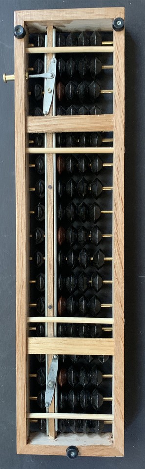 17 Digit Rods Wooden Abacus Soroban Chinese Japanese Calculator ...